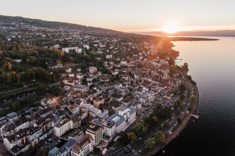 Le Lac Léman, l'un des plus grands lacs d'Europe